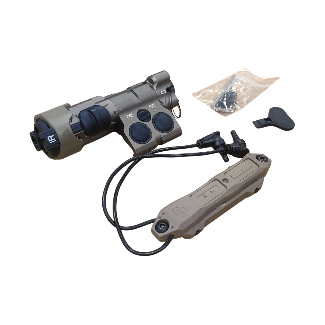 New WADSN MAWL-C1+ Light/Laser/IR (Aluminium) + Dual Remote Switch ...