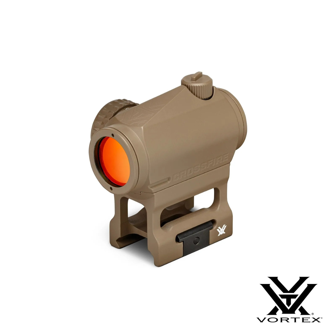 New Vortex Optics Crossfire Red Dot - Tan — AirsoftEire