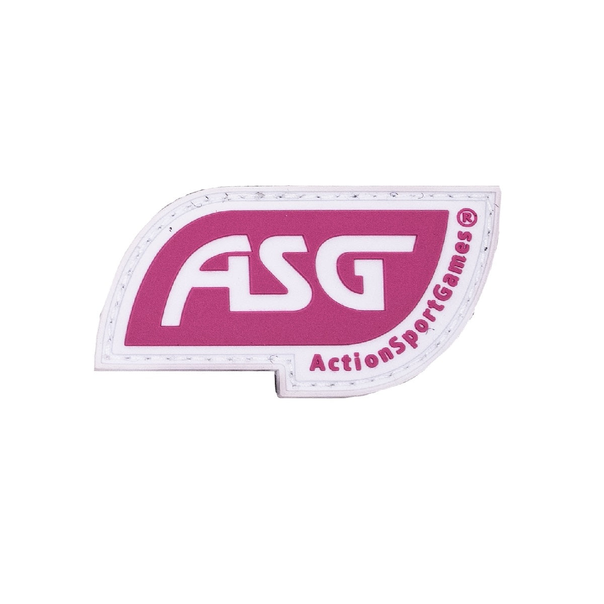 ASG Logo Velcro Patch - Pink — AirsoftEire