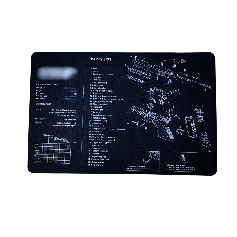 New WADSN G Series Exploded Work Mat / Mouse Pad — AirsoftEire