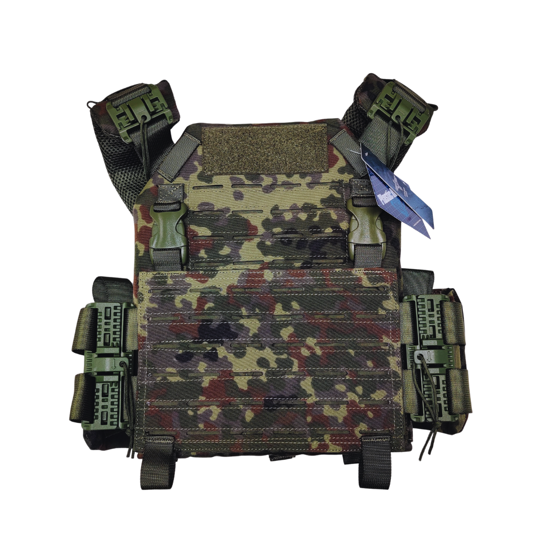 New Invader Gear Reaper QRB Plate Carrier - Flecktarn — AirsoftEire