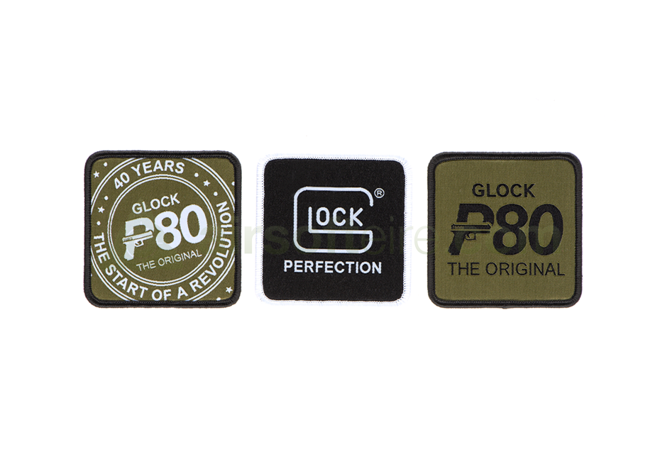 Glock Patches Set - 3 Pack — AirsoftEire