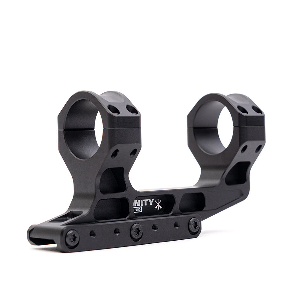 PTS Unity Tactical - FAST LPVO Scope Mount 30mm Set - Black — AirsoftEire