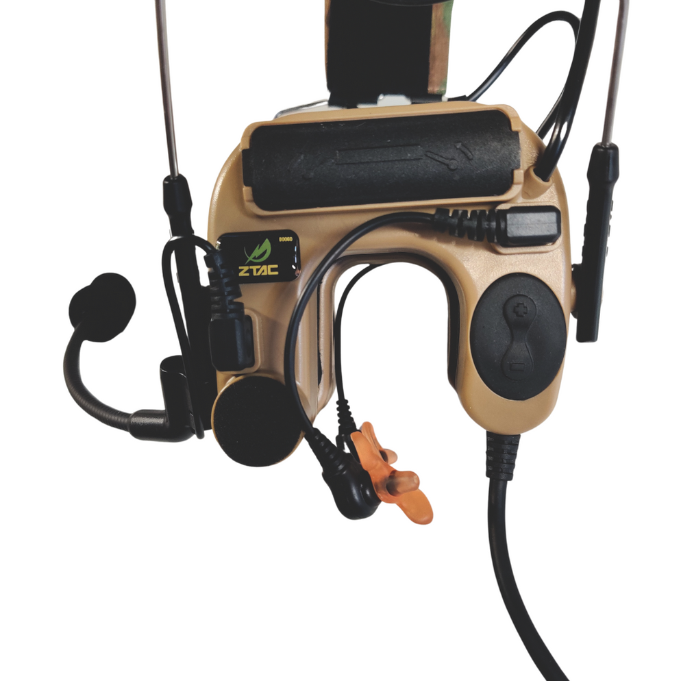 Z-Tactical Comtac IV Headset - Coyote — AirsoftEire
