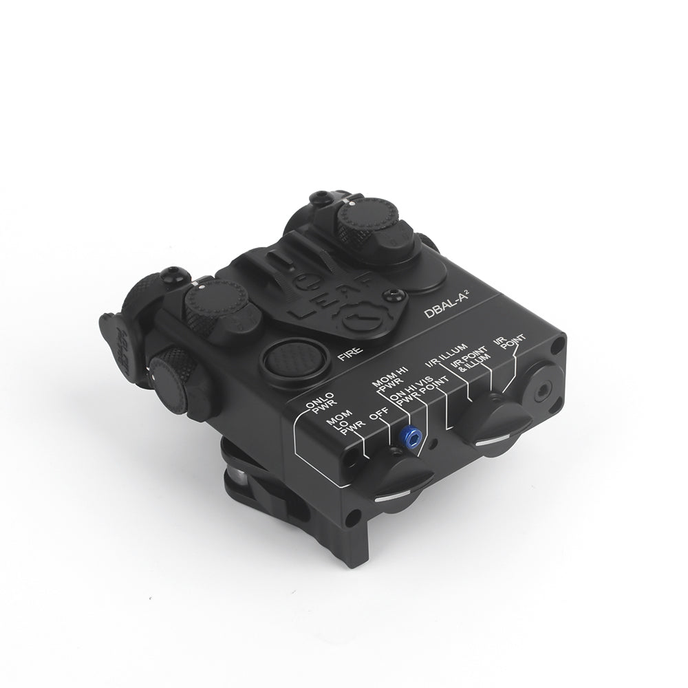 WADSN DBAL-A2 Torch/ IR / Laser Module - Black (Aluminum) — AirsoftEire