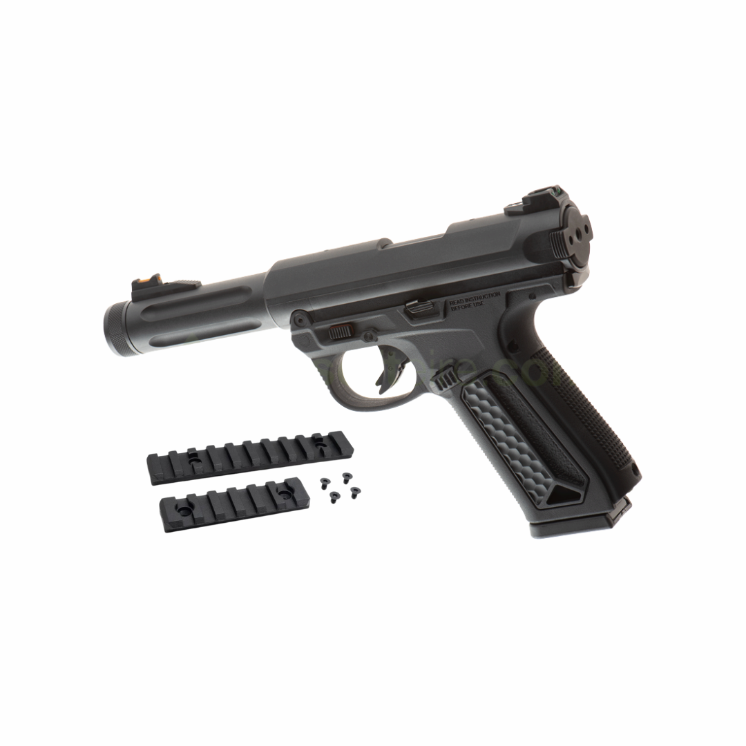 AAP01 GBB Full Auto / Semi Auto & Rail Set - Black — AirsoftEire