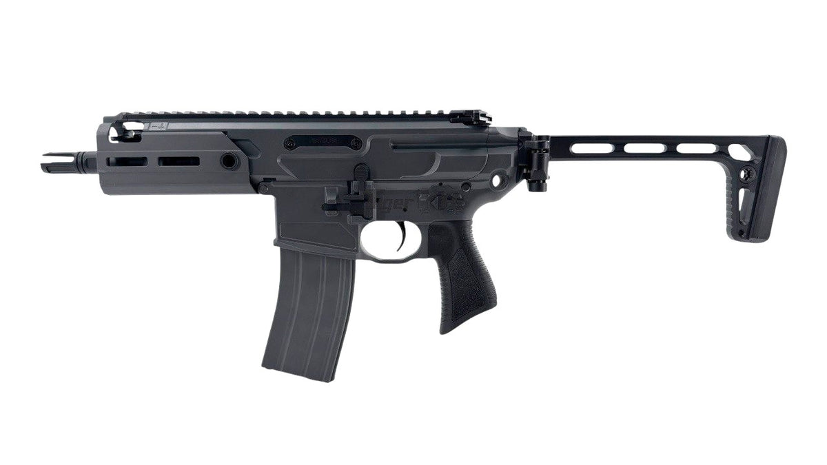 Salvo Precision MCX Rattler 300 NPAS GBBR & Case V2 - Grey — AirsoftEire