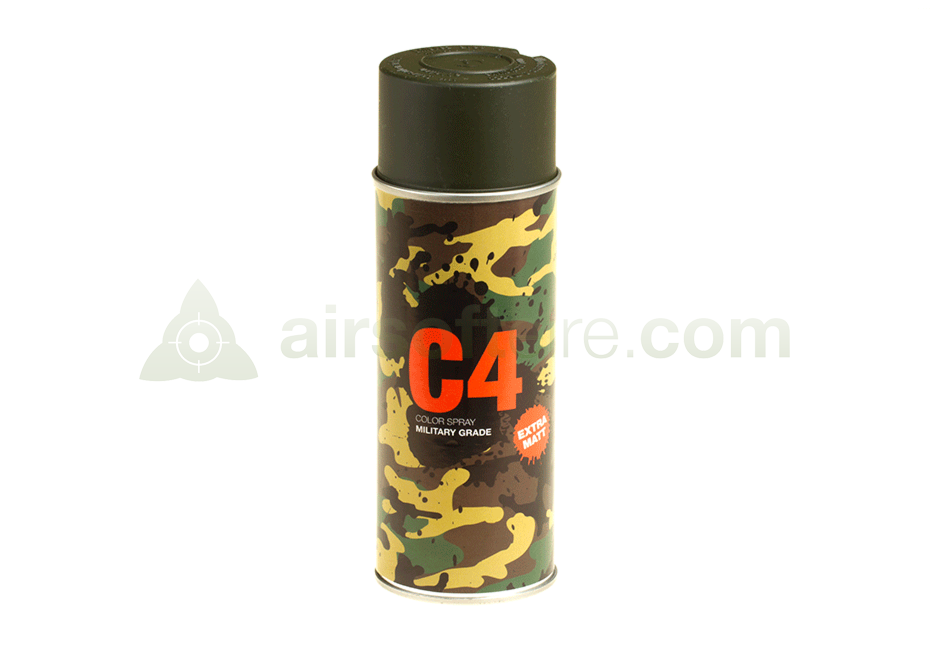 C4 Mil Grade Color Spray - OD Green — AirsoftEire