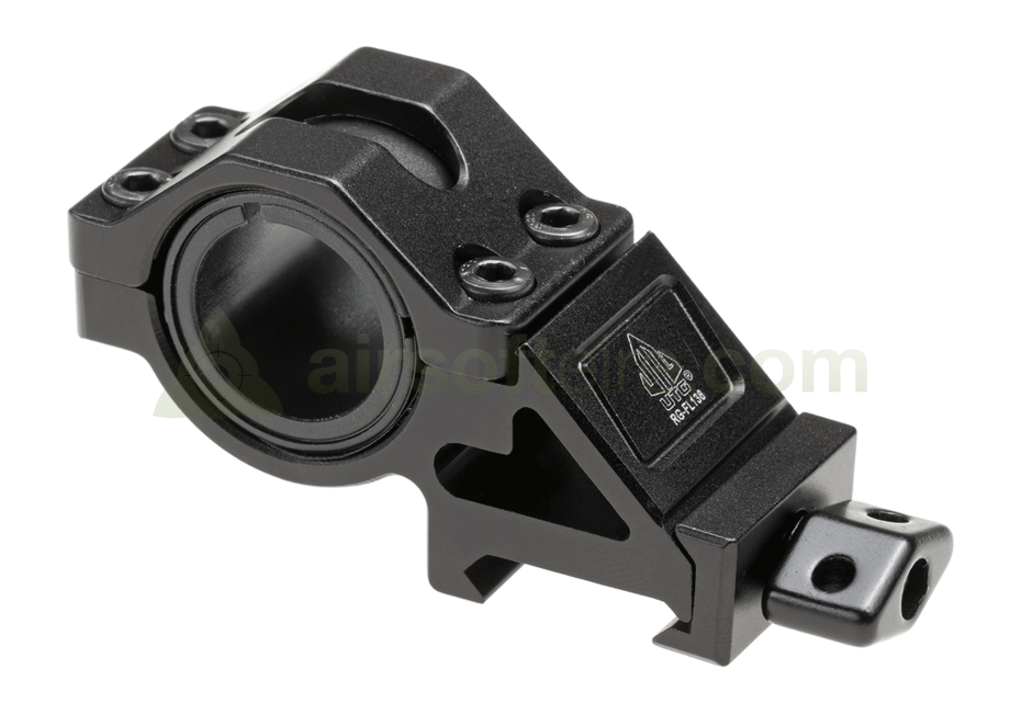 UTG Offset Flashlight Ring Mount 45 Degrees — AirsoftEire